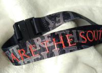China 2.5×90cm Breakaway Safety Lanyard with 3D Silicone Logo - 12 Colors & 7 Attachments for sale