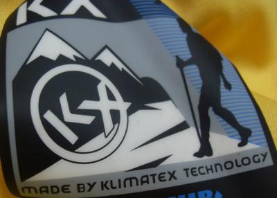 China Custom Logo Printed Decorative Clothing Patches 100% Polyester Cotton Eco Friendly for sale