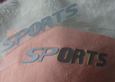 China 42x62mm Custom 3D Silicone Heat Transfer Labels for Clothing - 25 Wash Cycles, 150-155°C Application for sale