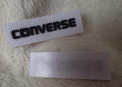 China Custom 3D Silicone Logo Patches for Workwear - 100% Silicone Rubber with Cotton Canvas Backing - 500pcs Packaging for sale
