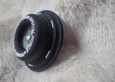 China Eco-Friendly Soft Silicone Raised Embossed Custom Rubber Patch with Compass 3D for sale