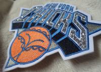 China Custom Embroidered Rhinestone Patches Hotfix Iron On Transfer for Hoodies 250x200mm for sale