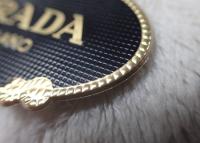 China Custom Raised TPU Garment Patches with Embossed Logo Printing - 100% TPU Material, REACH Standard Compliant for sale