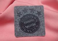 China Custom 3D Embossed Silicone Heat Transfer Labels - 40+ Wash Cycles at 40°C, 150-155°C Application Temperature for sale