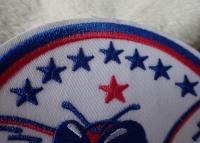 China 3D Washable Custom Embroidery Heat Transfer Patch for Ski-Wear - 300x300mm Max Size, 160°C Application for sale