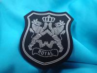 China Custom Sportswear Clothing Labels 3D Raised Logo Matt Effect OEKO-TEX 100 for sale