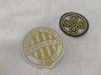 China Custom Full Embroidered Fabric Patches for Clothing with Custom Logo and Size Options for sale