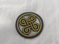 China Custom Full Embroidered Fabric Patches for Clothing with Custom Logo and Size Options for sale