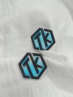 China Custom Hologram Rainbow TPU Badges with 3D Embossed Logos - OEKO-TEX Certified, 3-7 Day Samples for sale