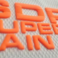 China Custom 3D Silicone Label Heat Transfer Badge OEKO-TEX Certified Washable for Garment for sale