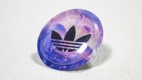 China Custom TPU Patches Rainbow Holographic Effect Iron On Sew On 3D Logo Badge OEKO-TEX for sale