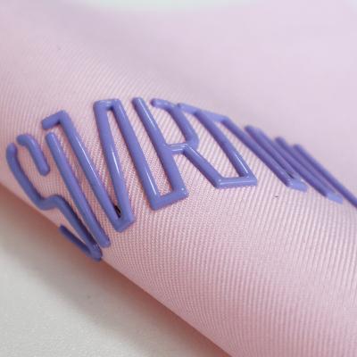 China Custom 3D TPU Logo Labels with OEKO-TEX Certification - 2-3 Color Options, 3-7 Day Sample Delivery for sale