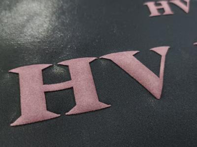 China Custom 3D Puff Foam Garment Embossed Sticker - Heat Press Labels for Hoodies with 3-7 Day Sample Production for sale
