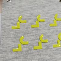 China Custom 3D Embossed Silicone Heat Transfer Patch for Clothing Iron On Logo Badge OEKOTEX for sale
