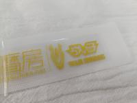 China Custom 3D Embossed Silicone Heat Transfer Patch for Clothing Iron On Logo Badge OEKOTEX for sale