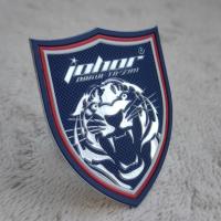 China Customized 3D Silver TPU Heat Transfer Label Washable for Garment Clothing for sale