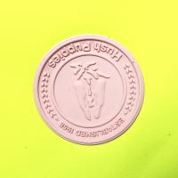 China Custom 3D Silicone Heat Press Garment Label Badge OEKO-TEX Certified for Clothing for sale