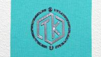 China 3D Embossed TPU Heat Transfer Label with Hologram Effect for Clothing Custom Logo for sale