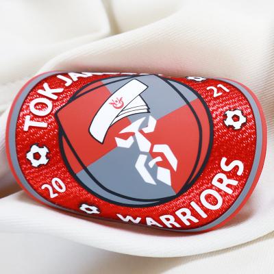 China Custom Silicone Tatami Heat Transfer Labels for Garments OEKOTEX Certified 3D Badge for sale
