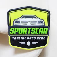 China Custom 3D Embossed TPU Logo Patches Heat Transfer Labels for Garment 1000 PCS MOQ for sale