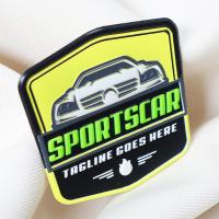 China Custom 3D Embossed TPU Logo Patches Heat Transfer Labels for Garment 1000 PCS MOQ for sale