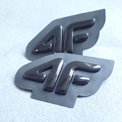China Custom 3D TPU Garment Labels High Frequency LED Flashing Badges for Clothing Patches 5cm for sale