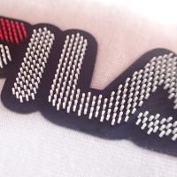 China Custom Rubber Clothing Labels 0.5mm 0.8mm 1mm Thickness for Garment Shoes Bags for sale