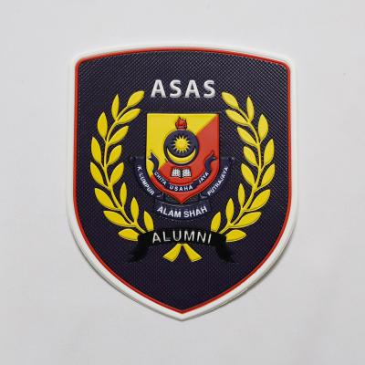 China Custom 3D High Frequency TPU Badges for Jackets Garment Patches OEKOTEX Certified for sale