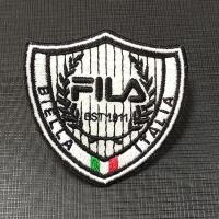 China Custom Woven Embroidery Badge Iron on Patches for Clothes 5x5 cm for sale