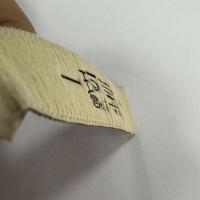 China Satin Woven Clothing Labels 3x10cm Custom Branding 100% Polyester for sale