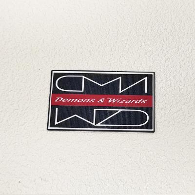 China Custom Silicone Printed Patches Rock Band Logo Badges for Clothing Bags Hat Decoration Wholesale for sale