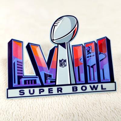 China Custom TPU Voltage Patches for Sports Championship Fan Apparel Wholesale 4.5x2.5cm for sale