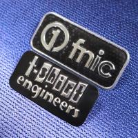 China Custom TPU Heat Seal Badges Durable Washable Emblems for Apparel Jackets Uniforms 3D Logo for sale