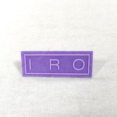 China Silicone Printed Label - Custom Logo Silicone Patch for Apparel Decoration for sale