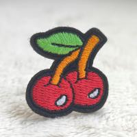 China Custom Cartoon Embroidered Badge 4.5x2.5cm for Jackets Hats Bags for sale