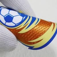 China Custom Silicone Printed Tatami Patch Lion Soccer Design Heat Transfer Badge for Sportswear 4.5x2.5cm for sale