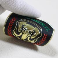 China Custom TPU High-Frequency Patch 3D Metallic Team Badge for Pahang Rangers F.C. Sportswear 4.5x2.5cm for sale