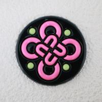China Custom TPU High Frequency Patches 3D Embossed Garment Bag Labels OEM 2 Color for sale