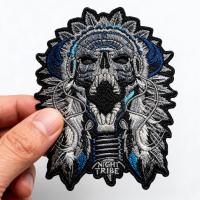 China Custom Embroidery Patches Clothing Labels Heat Transfer Stickers Durable Fabric Multiple Colors 3-5 Day Sample for sale