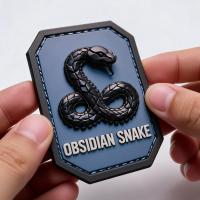 China Custom 3D Raised Soft PVC Patches Wholesale Multi-color Embossed Rubber Label 50 Wash for sale