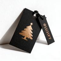 China Custom Vintage Garment Hang Tags 3mm Cotton Cord Art Paper Digital Print OEM for sale