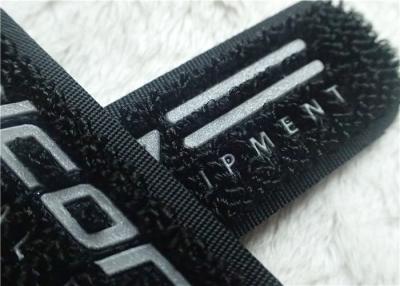 China High Frequency Hook and Loop Fastener with 3M Reflective Silver TPU Logo - 2cm Custom Size for Clothing and Accessories for sale