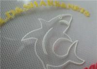China 3D Embossed Colorful Screen Printing Labels with Hot Melt Glue Heat Press for T Shirt 155-160C for sale
