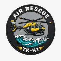 China Custom 3D Silicone TPU Badges for Apparel Personalized Logo Clothing Patches 2 Color for sale