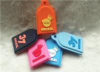 China Custom Multi-Colored Embossed & Debossed Silicon PVC Keychains - 5-7 Day Samples, 12-15 Day Bulk Production for sale