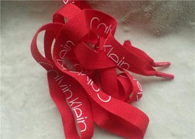 China Matte Screen Printing Silicon String 16mm x 115mm for Shoelaces and Trousers Rope with Custom Logo for sale