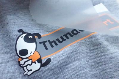 China Custom Screen Print Heat Transfer Clothing Labels - Silicon Material, 40°C Wash Test, 5-15 Second Transfer Time for sale