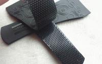 China Custom TPU Velcro Patches for Garment Sleeves with Dull Polish Surface and Embossed Logo - 5-7 Day Sample Lead Time for sale
