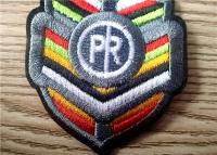 China Custom Embroidered Patches for Garment OEM Logo Design 500pcs MOQ for sale