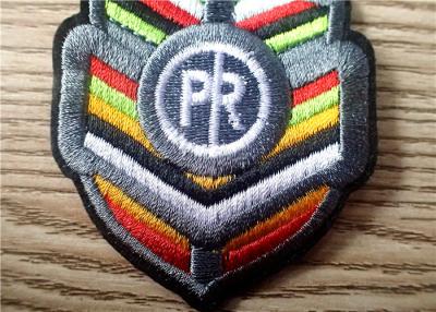 China Custom Embroidered Patches for Garment OEM Logo Design 500pcs MOQ for sale